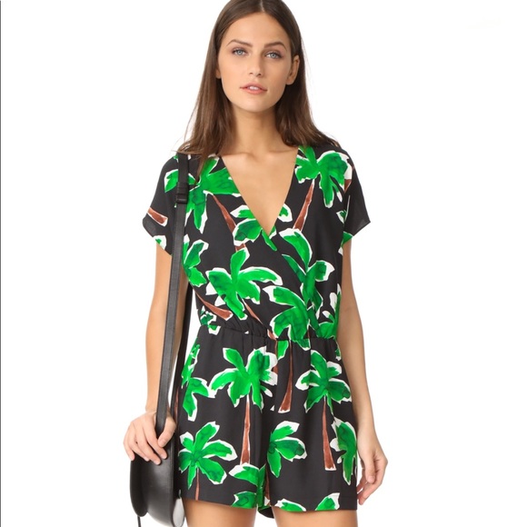 cooper & ella | Pants & Jumpsuits | Cooper Ella Esme Tropical Palm Tree ...